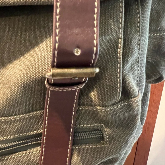 Eurosport | Bags | Nwot Eurosport Canvas Wwii Vintagestyle Backpack ...